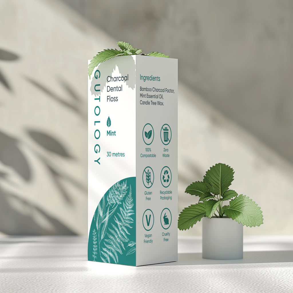 Charcoal Dental Floss (Made from Bamboo) – Gutology